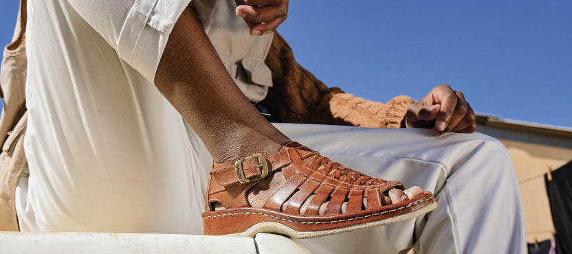 Omega Original Genuine Leather Footwear - Shoes and Sandals