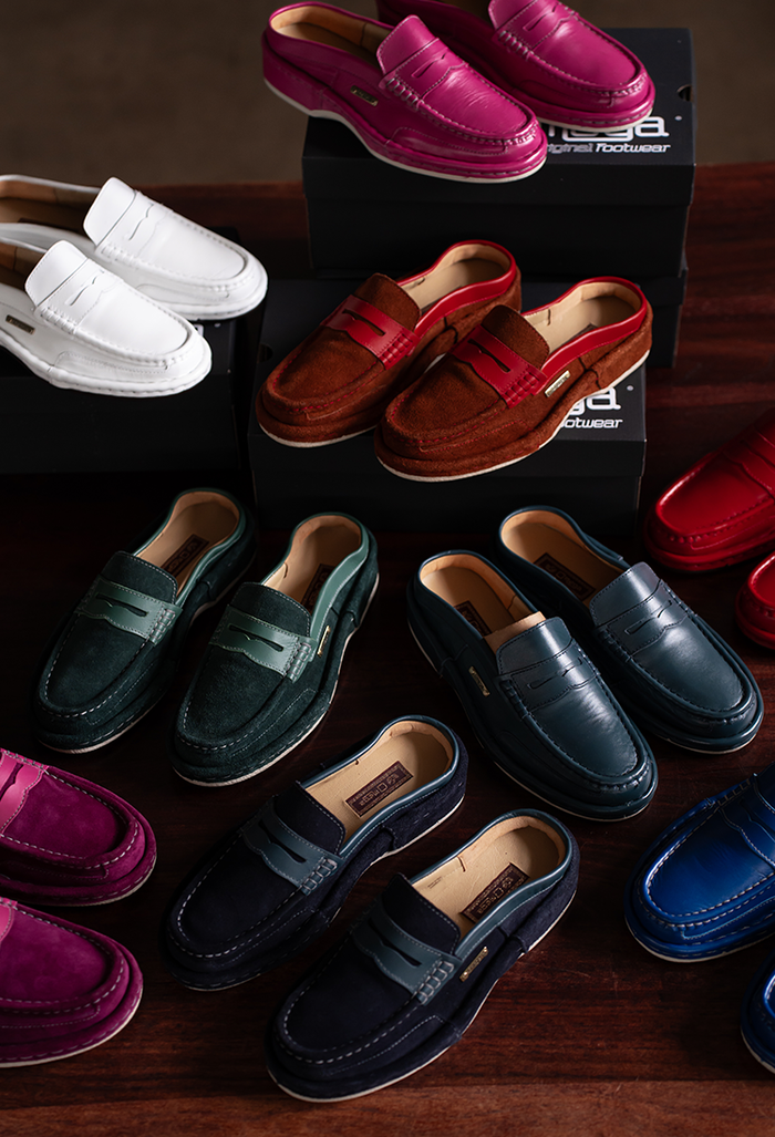 Omega Original Genuine Leather Footwear - Shoes and Sandals